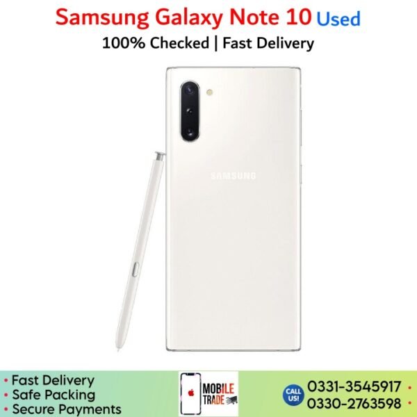 Samsung Galaxy Note 10 Used For Sale In Pakistan