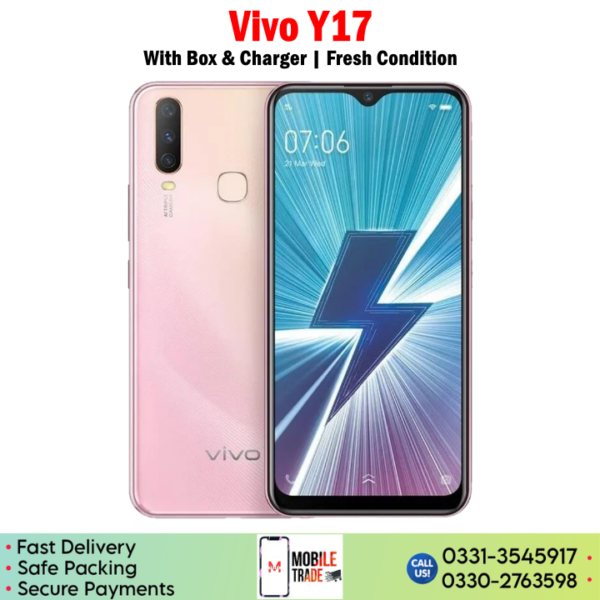 Vivo Y17 Price In Pakistan | 8GB Ram | 256GB Storage