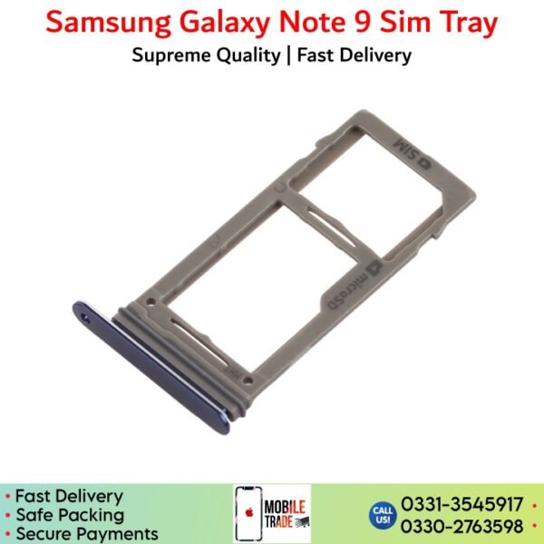 Samsung Galaxy Note 9 Sim Tray For Sale! | MobileTrade.Pk