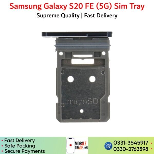 Samsung Galaxy S20 FE Sim Tray For Sale! | MobileTrade.Pk