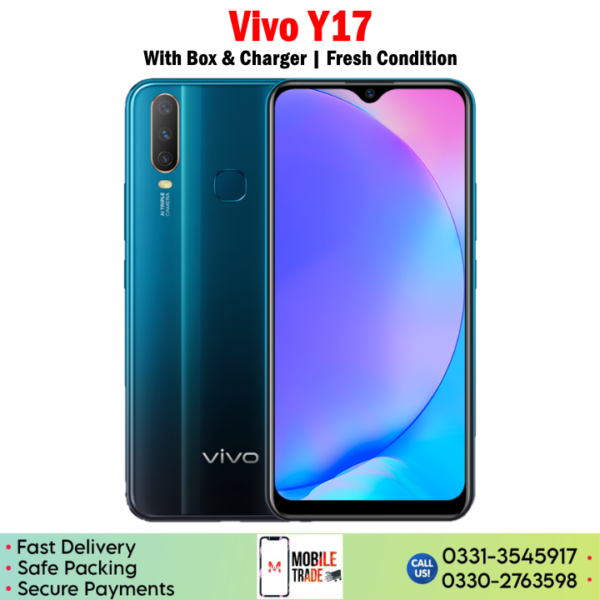 Vivo Y17 Price In Pakistan | 8GB Ram | 256GB Storage