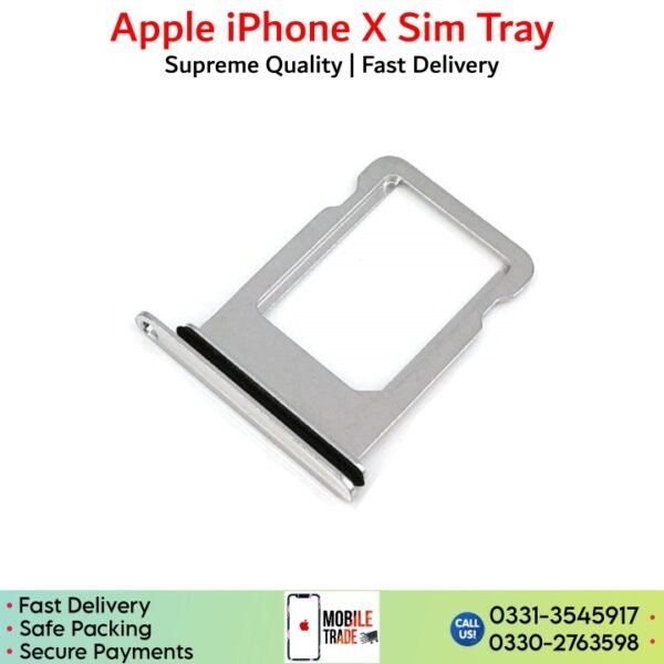 Buy iPhone X Sim Tray In Pakistan | MobileTrade.Pk