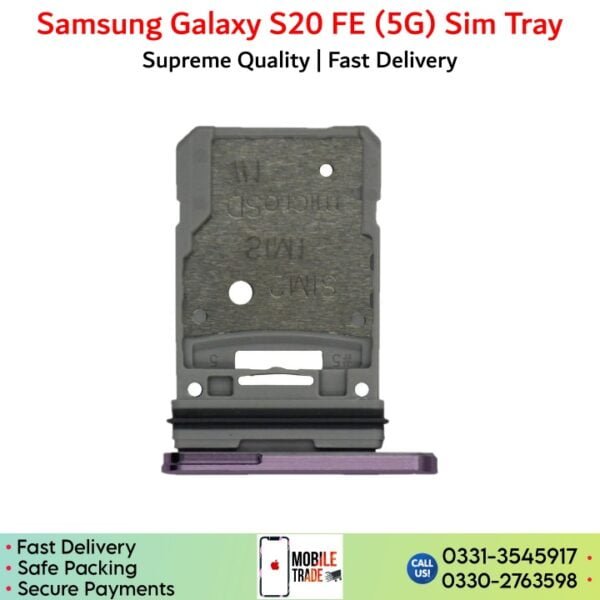 Samsung Galaxy S20 FE Sim Tray For Sale! | MobileTrade.Pk