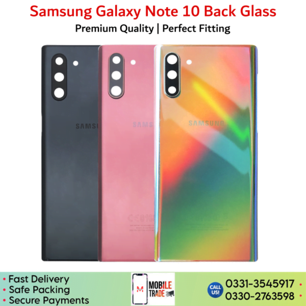 Buy Samsung Galaxy Note 10 Plus Back Glass At Cheap Rates