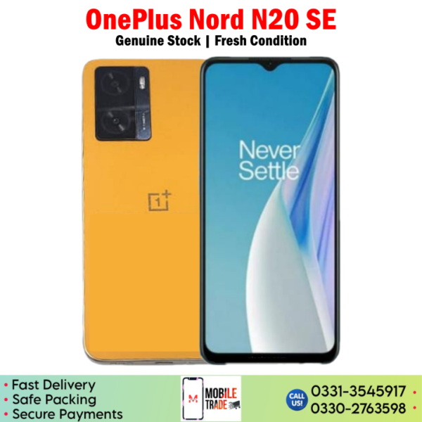 OnePlus Nord N20 SE Specifications & Price in Pakistan