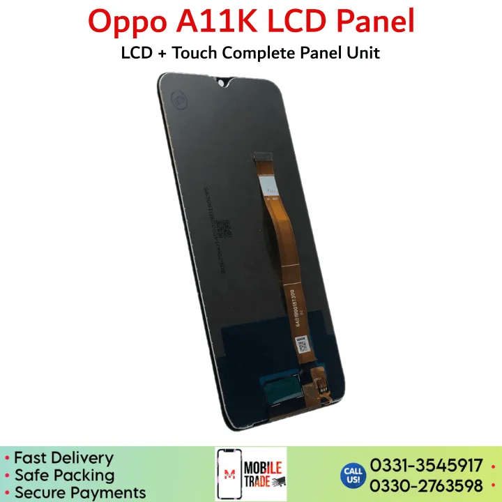 Oppo A11K LCD Panel Price In Pakistan | Buy Now!