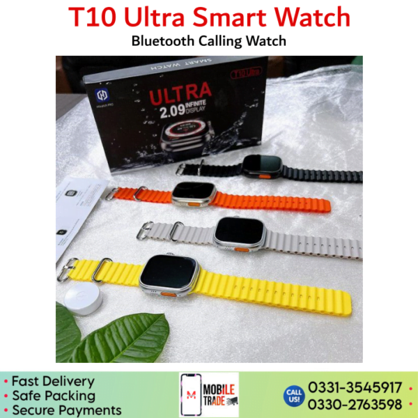 T10 Ultra Smart Watch Specs & Price In Pakistan!