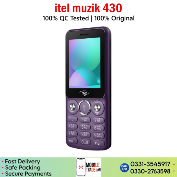 itel Muzik 430 Price In Pakistan | Full Phone Specifications