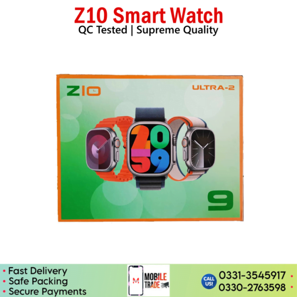 Z10 Ultra Smart Watch For Sale In Pakistan | Cheap Price!