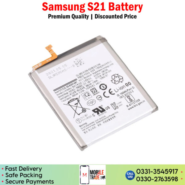 Samsung Galaxy S21 Battery Price In Pakistan | Buy Now!